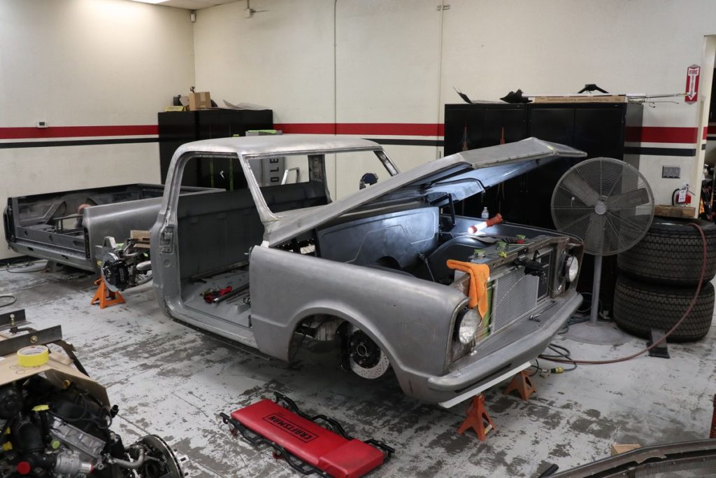 Ground-up build 1972 Chevy C10 pickup
