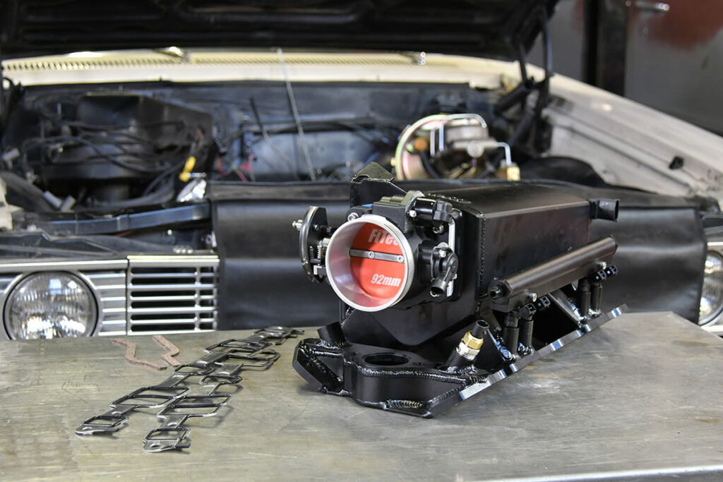 FiTech Ultra Ram EFI System installation process with images.