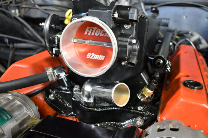 FiTech Ultra Ram EFI System installation process with images.