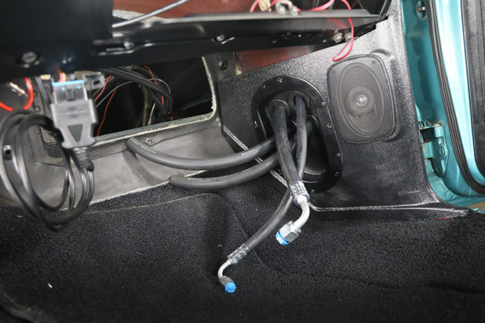 Installing a Vintage Air Air Conditioning system in a non-A/C 1966 Chevelle