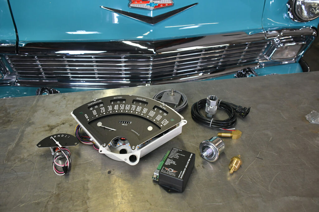 Modern Gauges for a Classic Car – Classic Instruments in a Tri-Five Chevy