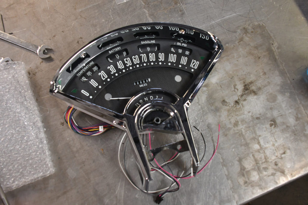 Modern Gauges for a Classic Car – Classic Instruments in a Tri-Five Chevy