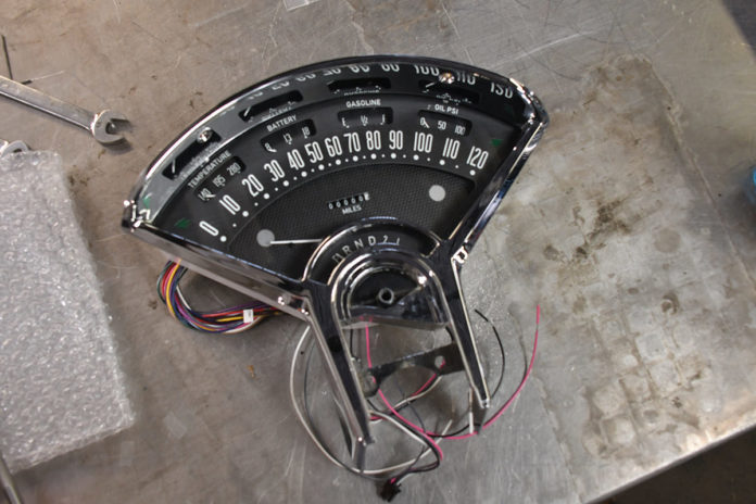 Modern Gauges for a Classic Car – Classic Instruments in a Tri-Five Chevy
