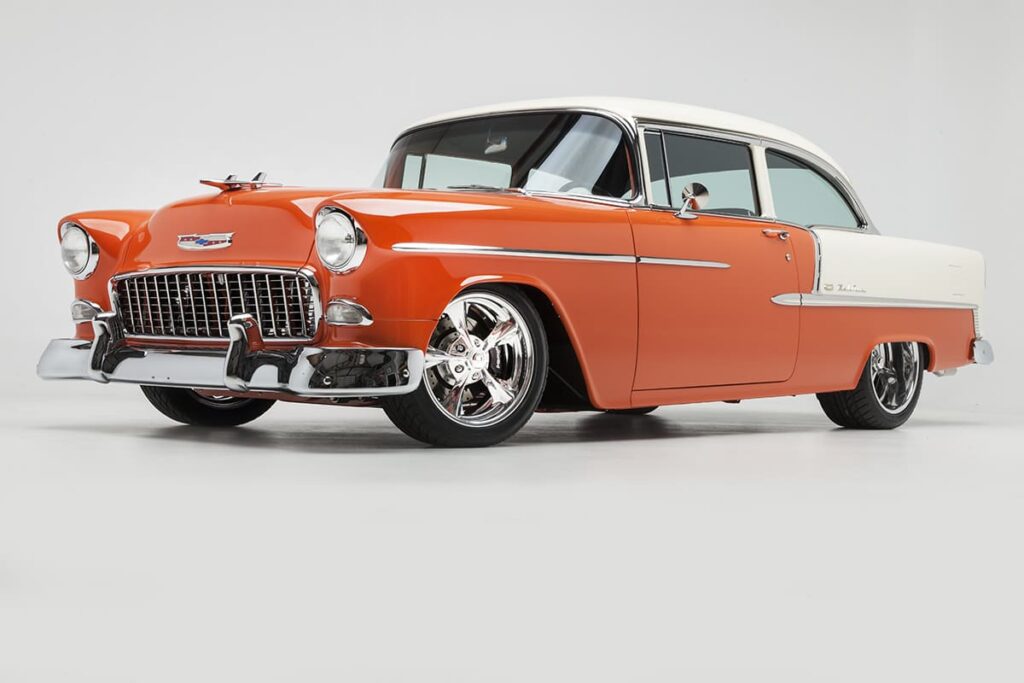 Big-bBlock –Ppowered 1955 Chevy Custom Restomod