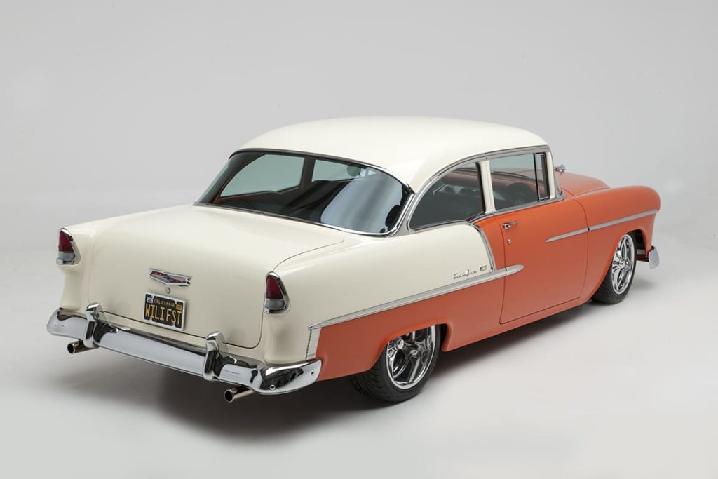 Big-bBlock –Ppowered 1955 Chevy Custom Restomod