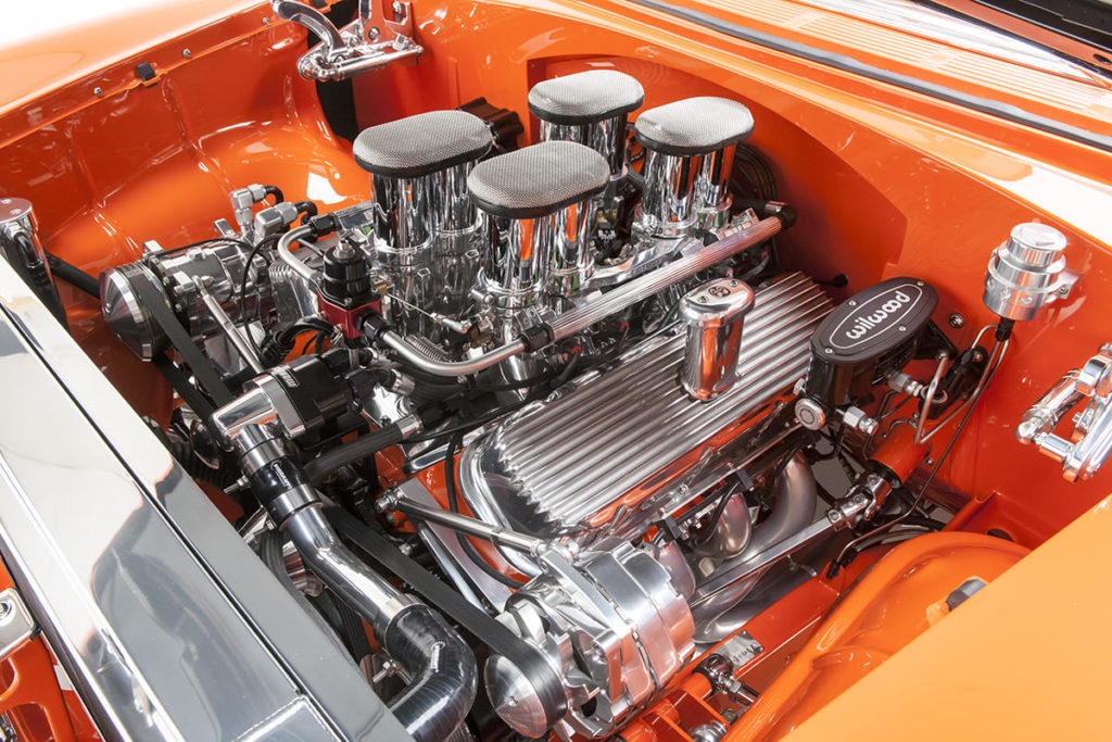 Big-bBlock –Ppowered 1955 Chevy Custom Restomod