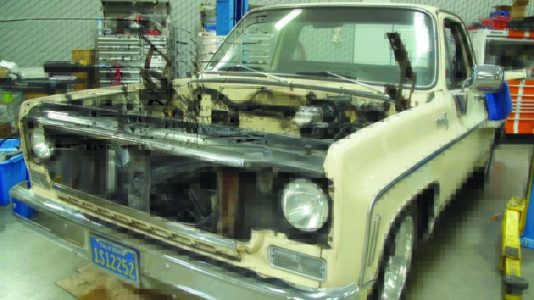 Installing a 350 crate engine in a 1979 Chevy C10