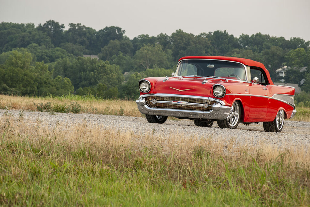 A Rusty 1957 Chevy is transformed into an Awesome Pro Touring Machine
