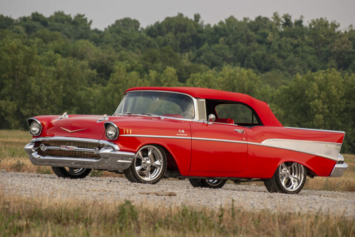 A Rusty 1957 Chevy is transformed into an Awesome Pro Touring Machine
