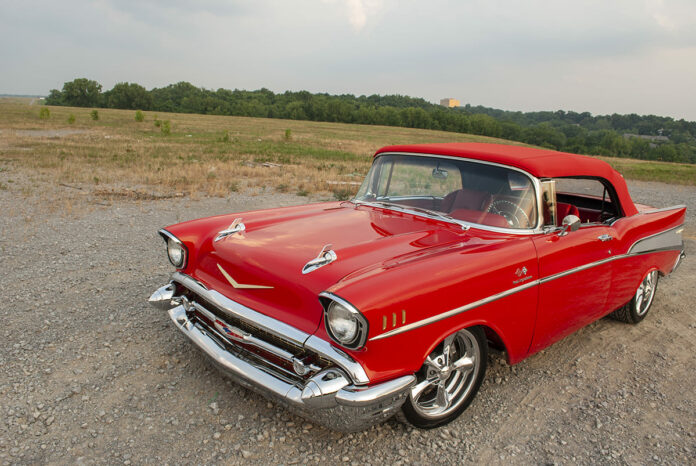 A Rusty 1957 Chevy is transformed into an Awesome Pro Touring Machine