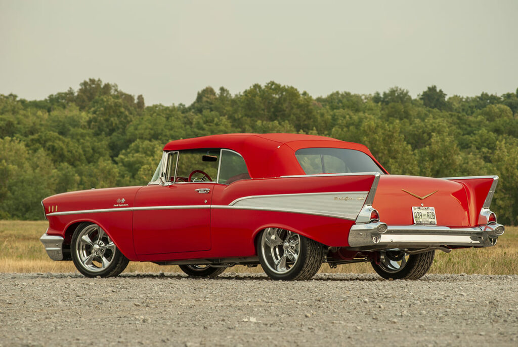 A Rusty 1957 Chevy is transformed into an Awesome Pro Touring Machine