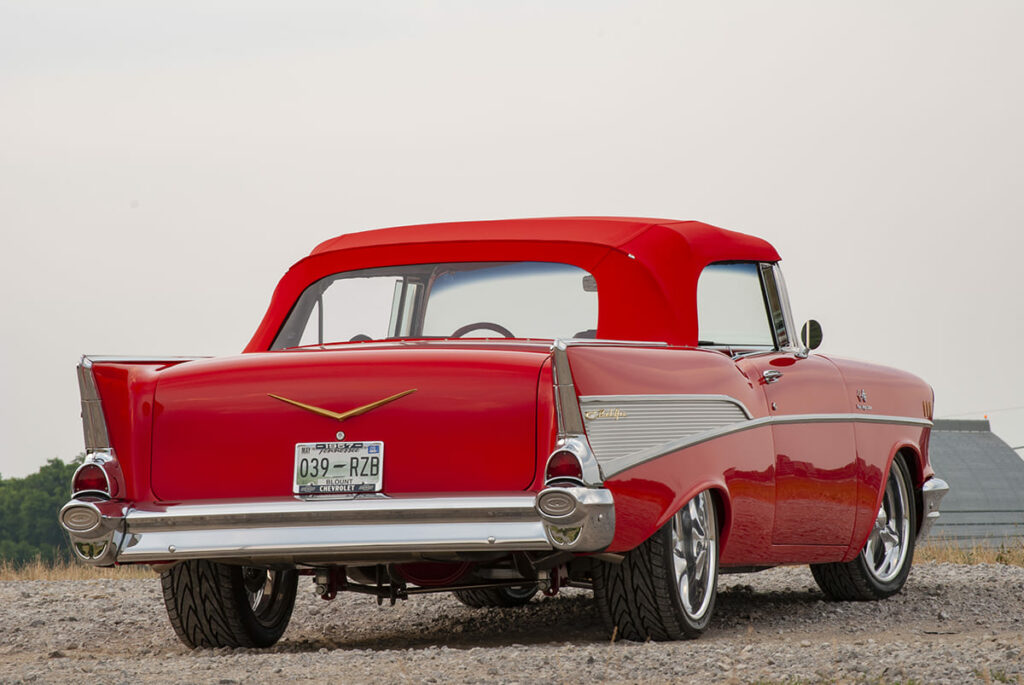 A Rusty 1957 Chevy is transformed into an Awesome Pro Touring Machine