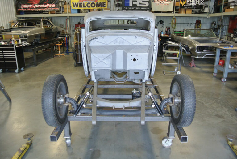 How To Recess A Firewall On A 1934 Ford Five Window Coupe