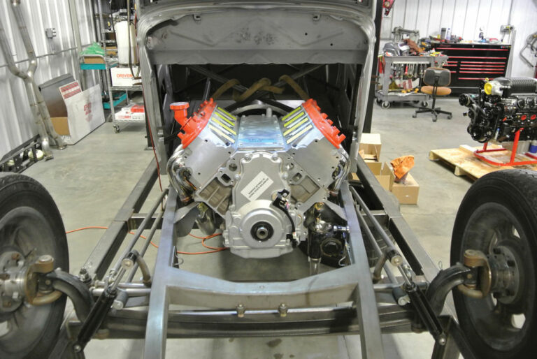 How To Recess A Firewall On A 1934 Ford Five Window Coupe