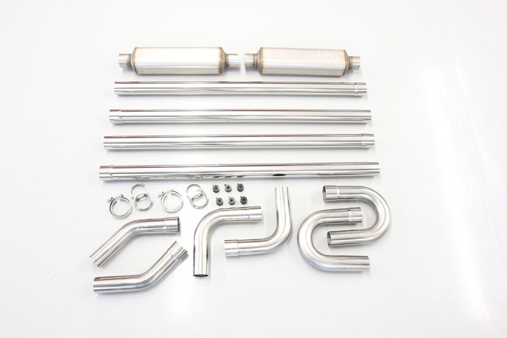 1955 Chevy Exhaust Kit Installation