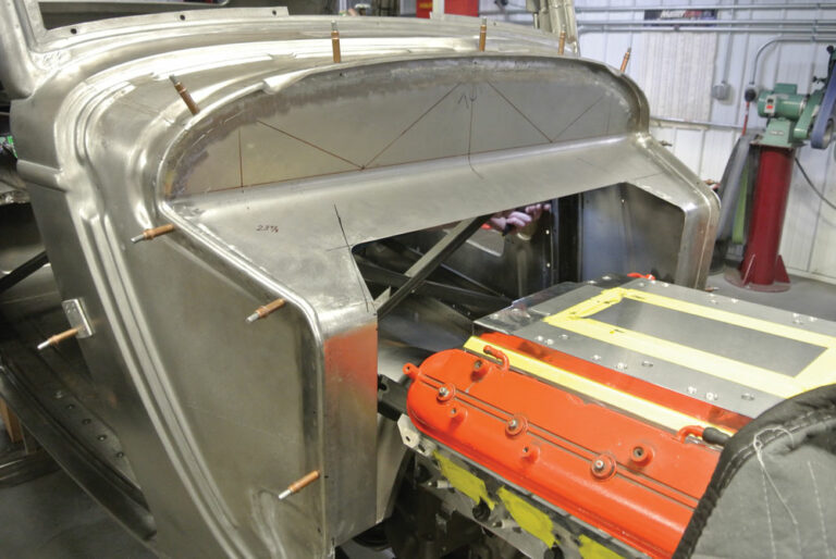 How To Recess A Firewall On A 1934 Ford Five Window Coupe