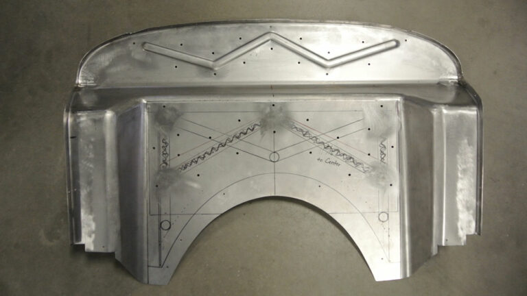 How To Recess A Firewall On A 1934 Ford Five Window Coupe