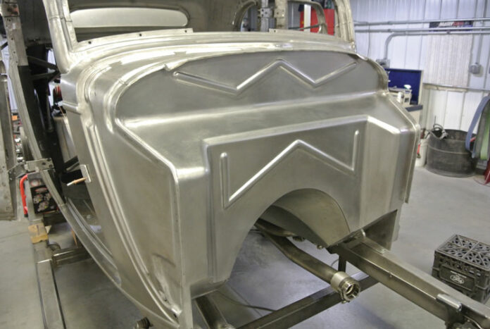 How To Recess A Firewall On A 1934 Ford Five Window Coupe