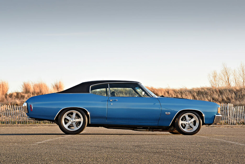 A 1972 Chevelle with a 540ci Shafiroff big-block for power