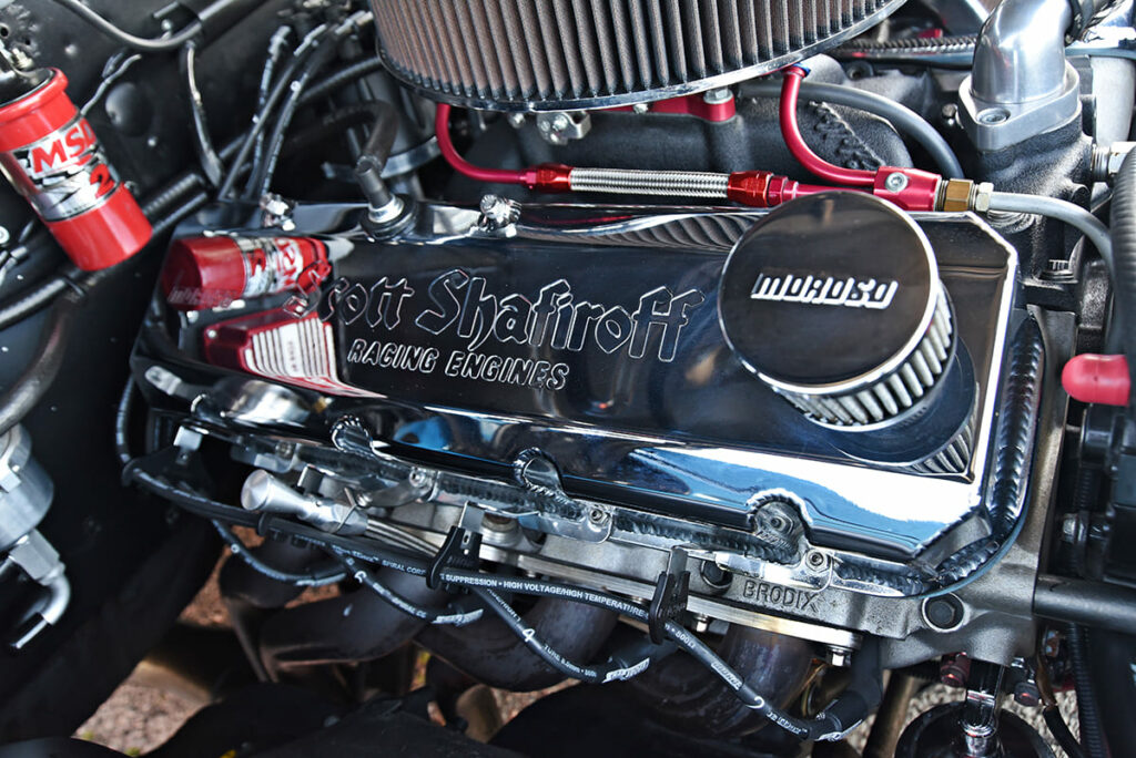 A 1972 Chevelle with a 540ci Shafiroff big-block for power