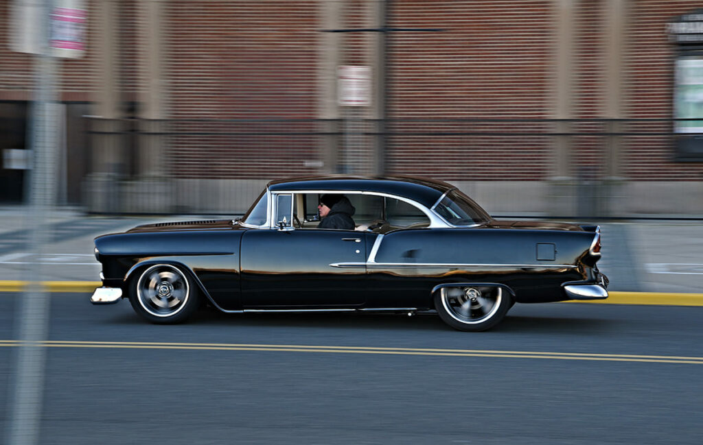 Father and Son-built 1955 Chevy Restomod