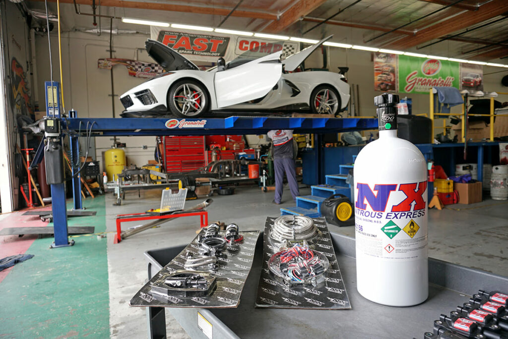 Installing Nitrous on a C8 Corvette