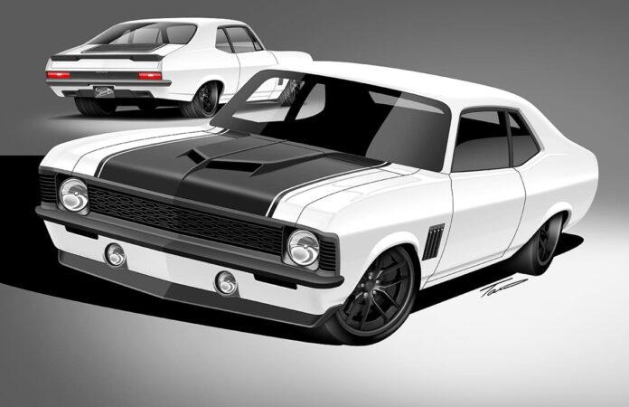 Tavis Highlander draws up a killer 1970 Nova