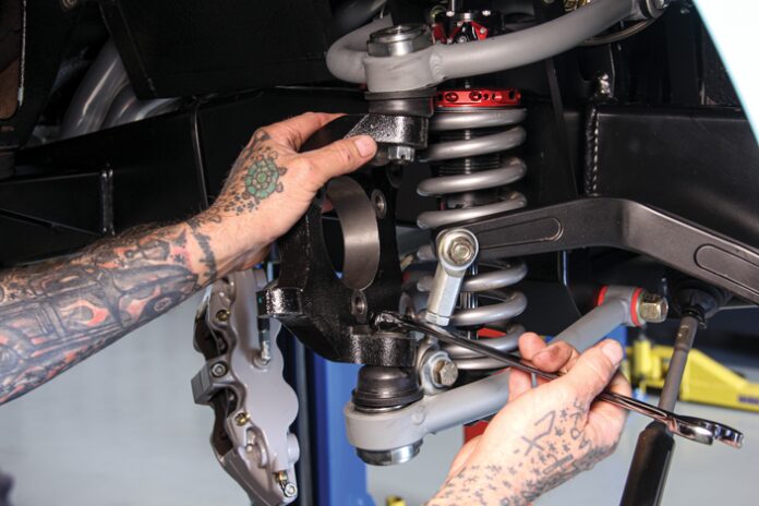 All New Mustang II Spindles With Modern Tech Inspired By a C7 Corvette