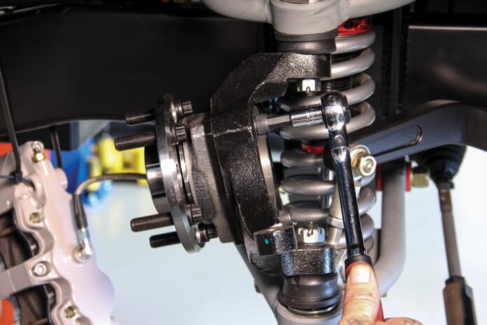 All New Mustang II Spindles With Modern Tech Inspired By a C7 Corvette