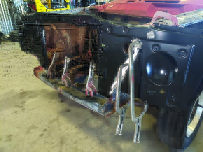 How To Install a New Radiator Core Support in Your 1966-1971 Ford ...