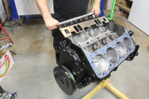 Small-Block Build Locking Down the Long-Block