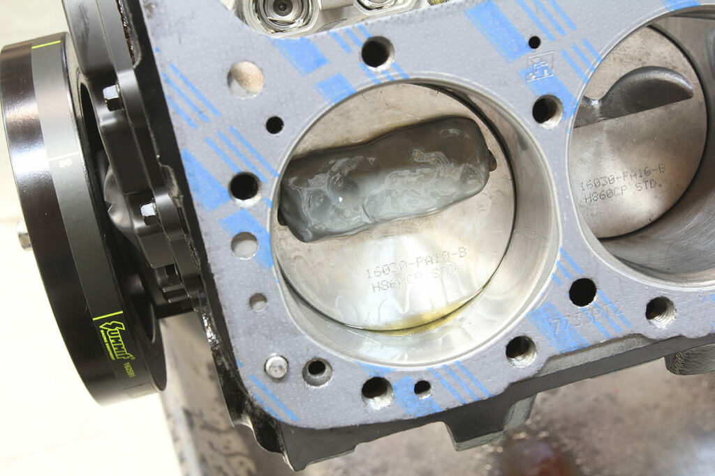 Small-Block Build Locking Down the Long-Block