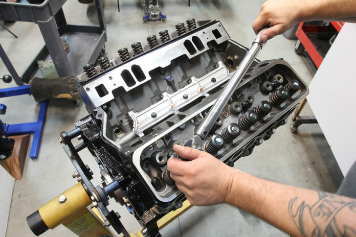 Small-Block Build Locking Down the Long-Block