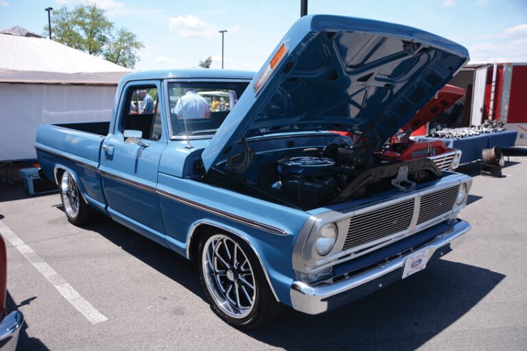 Ford Truck Enthusiasts Take Over The Grand National F-100