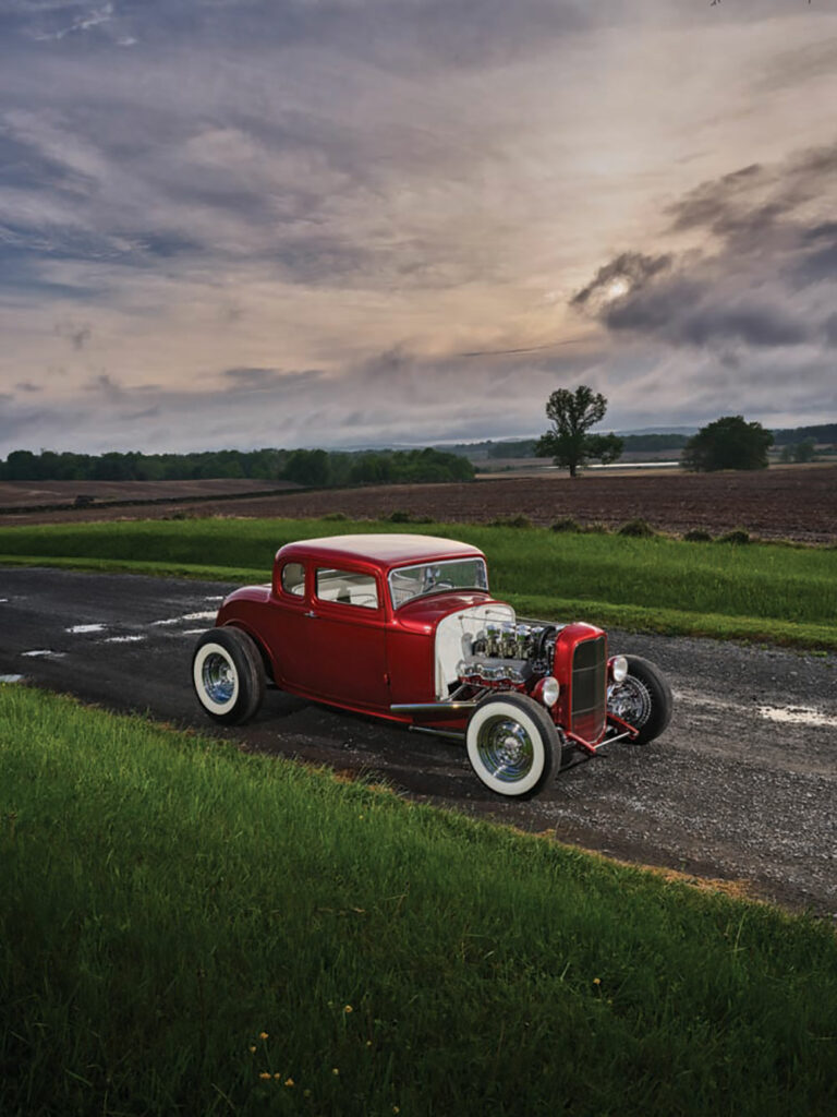 Bobby Hilton Chopped-and-Channeled This Badass Deuce Coupe