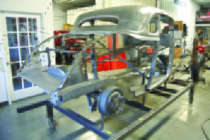 Retro-Fitting Roadster Quarter Panels To A ‘34 Ford Coupe