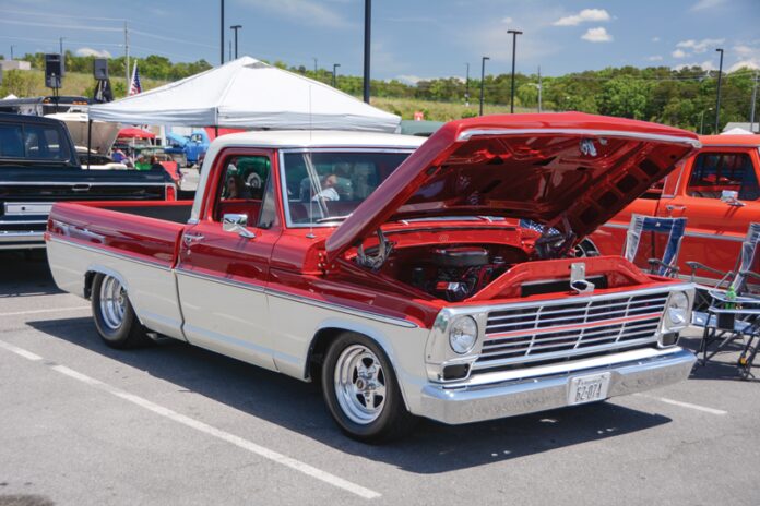 Ford Truck Enthusiasts Take Over The Grand National F-100
