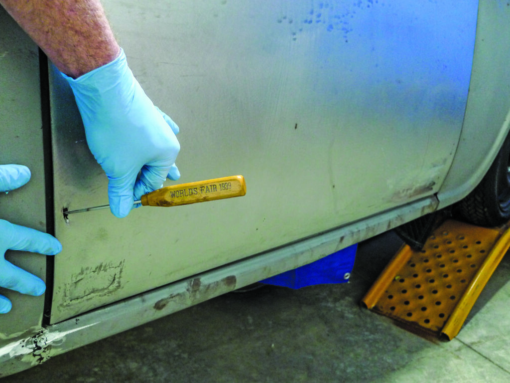 Recomposing a Decomposing Door