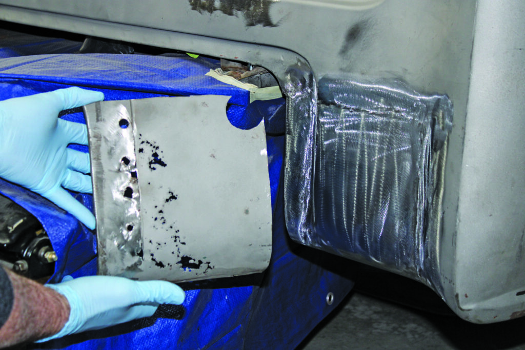 Skinning a Rusty Cab Corner