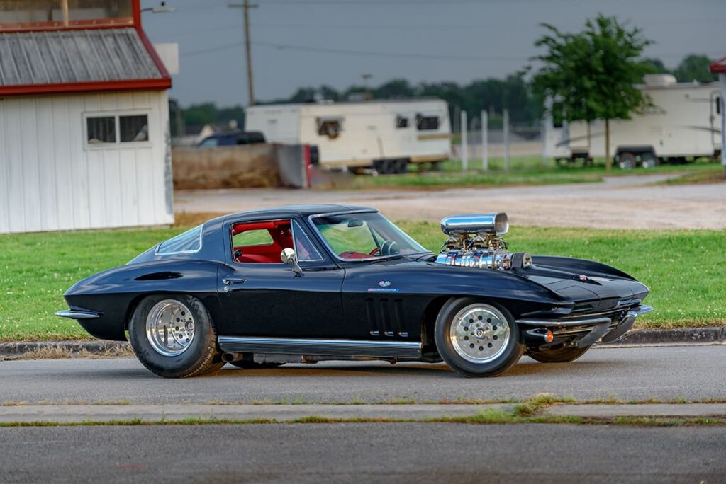 ACP 2112 blown 1965 Pro Street Corvette