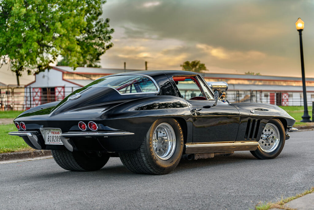 ACP 2112 blown 1965 Pro Street Corvette