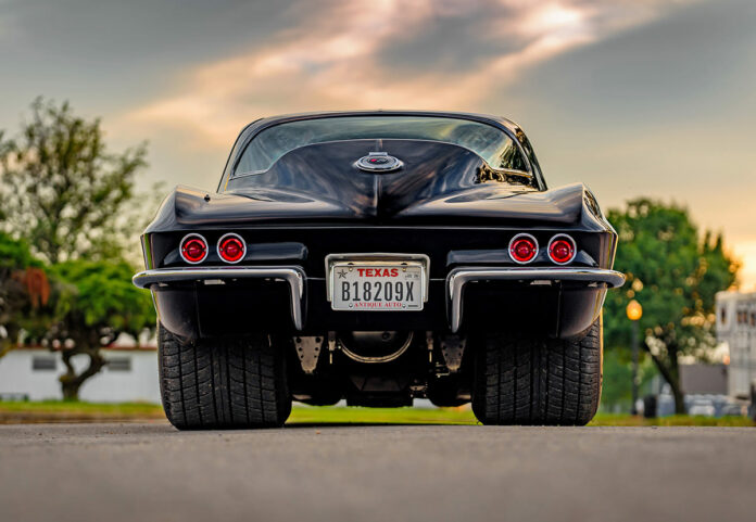 ACP 2112 blown 1965 Pro Street Corvette