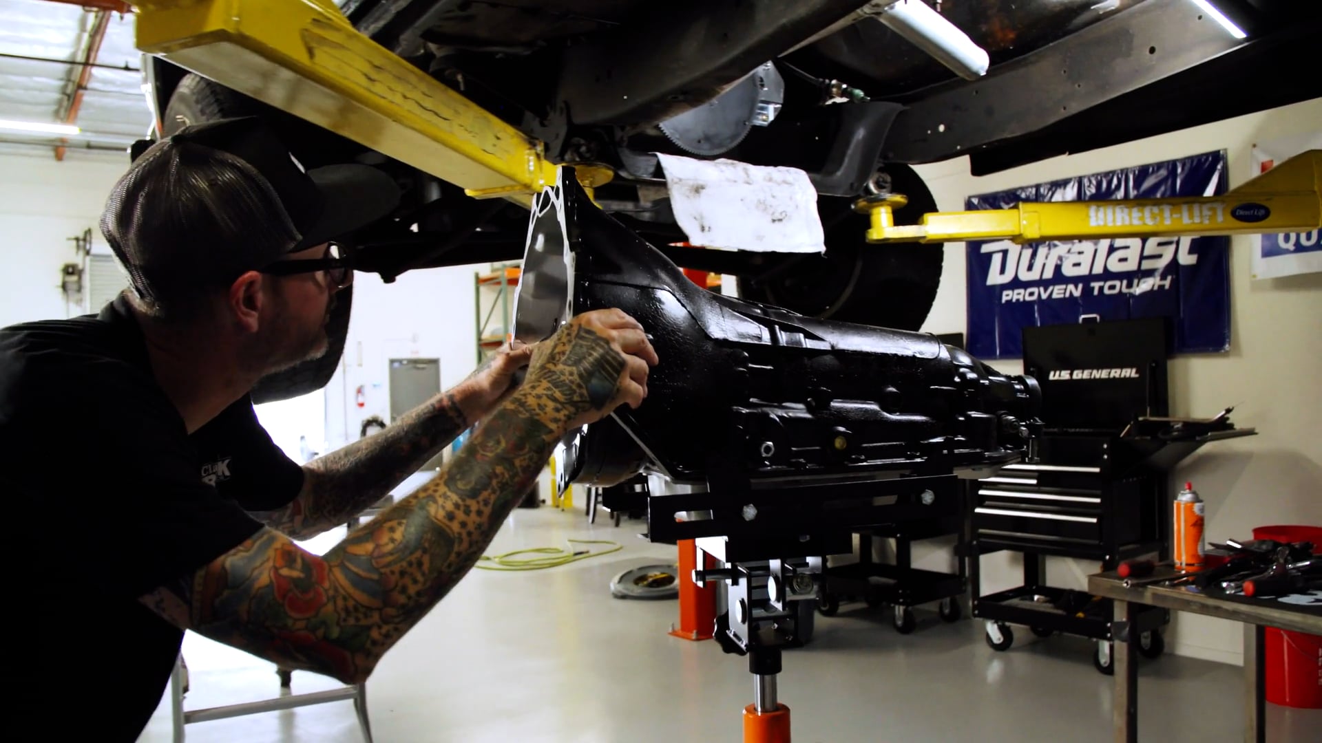 F100 Transmission Install