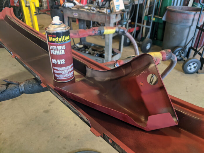 Wheelhouse and trunk floor 1969 Ford Torino