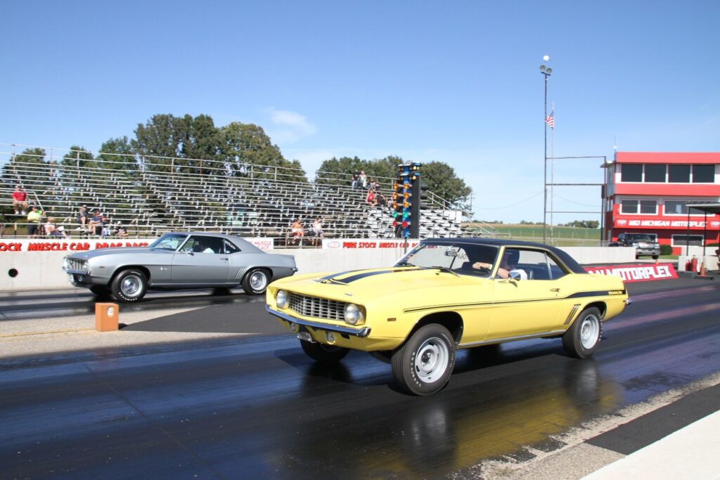 2021 Pure Stock Muscle Car Drag Race Coverage and Image Gallery