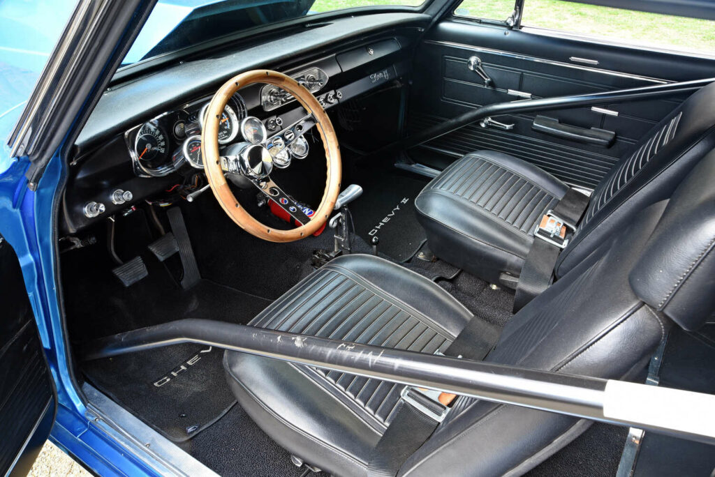 A 1963 Chevy II Nova with a Pro Street attitude