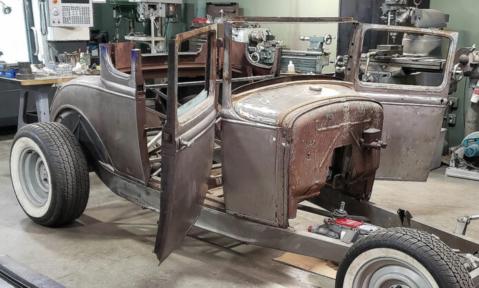 Ford Deuce Coupe Roof Swap Onto a ‘31 Model A