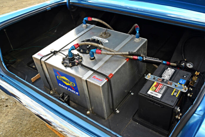 A 1963 Chevy II Nova with a Pro Street attitude