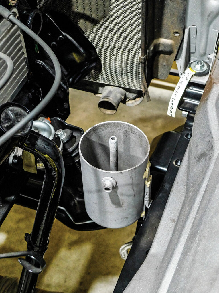 Installing A Custom Coolant Recovery System