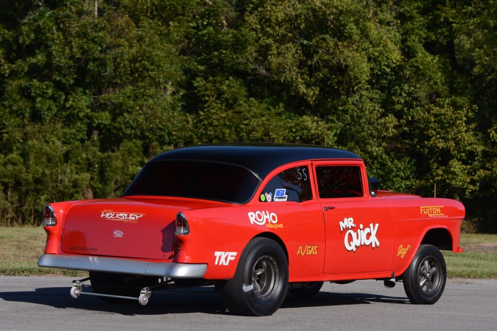 Period-correct 1955 Chevy 150 Gasser with a 477 Big Block